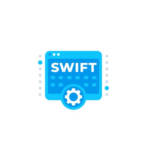 Swift Programming Vector Icon On White 5466972 Vector Art At Vecteezy