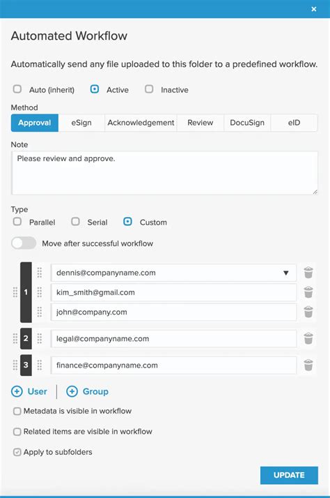 Introducing Custom Workflow Type Built For The Way You Work Document Management System Folderit