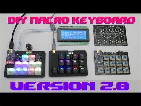 Arduino Pro Micro Macro Keyboard Version DIY Macro Pad For Professional Keyboard