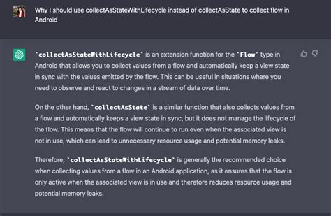 use `collectasstatewithlifecycle` instead of `collectasstate` for
