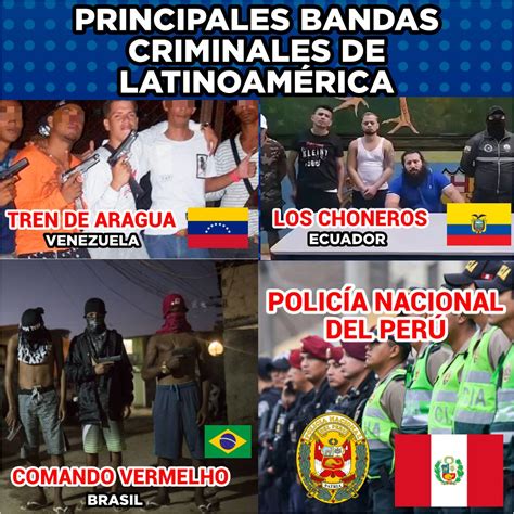 Estas Son Las Bandas Criminales Más San Martin Al Dia Facebook
