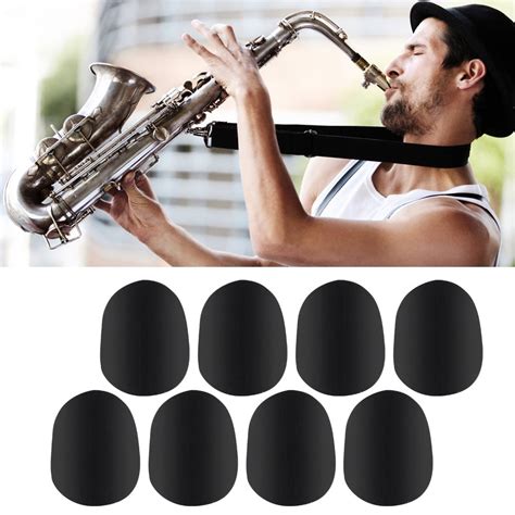 Boquilla De Clarinete Y Saxofón Soprano Anggrek Material De Goma Larga