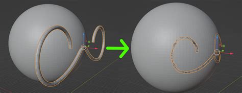 How Can I Wrap This Mesh Around Another Mesh And Keep The Dimensions So