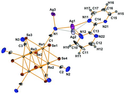 Ortep Drawing Of The Asymmetric Unit In The Structure Of 3 Thermal