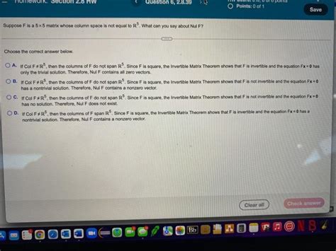 Solved Ework Question 6 2 8 39 O Points 0 Of 1 Save