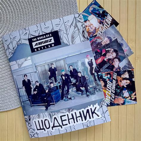 Дневник Ейтіз Ateez Эйтиз Id 2304463805 цена 120 ₴ купить на Prom Ua