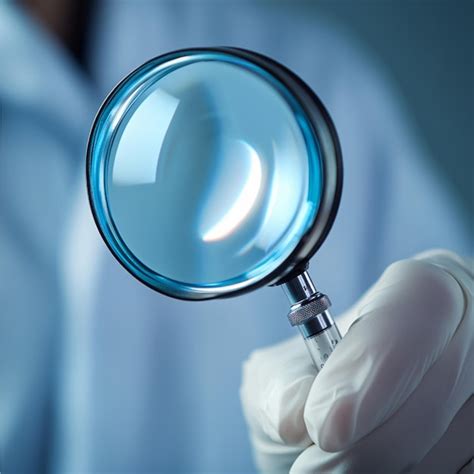 Visual Inspection Of Products Using Magnifying Glasses Or Microscopes
