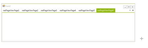 Fitting Items Radpageview Telerik Ui For Winforms