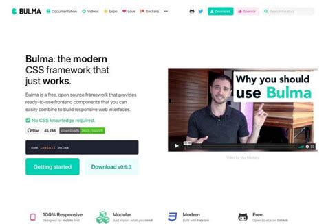 15 个优秀的 css 框架：专业的 bootstrap 和 foundation 替代品 倡萌的自留地