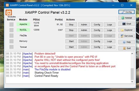 Change Xampp Apache Port In Windows DevBind
