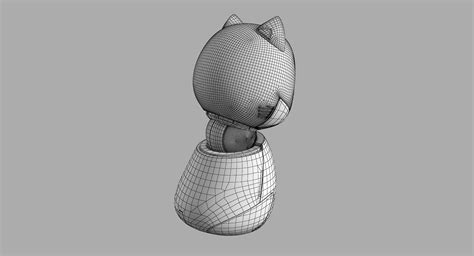 3d Kiki Cat Robot Model Turbosquid 1368981