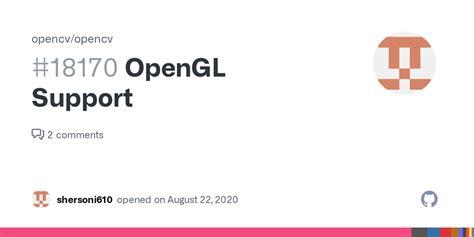 Opengl Support Issue Opencv Opencv Github