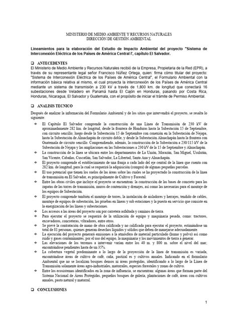 Tdr Siepac Marn Es Pdf Evaluación De Impacto Ambiental Entorno Natural