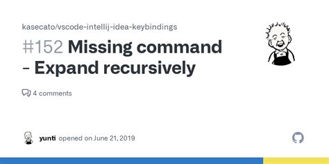 Missing Command Expand Recursively Issue 152 Kasecato Vscode Intellij Idea Keybindings