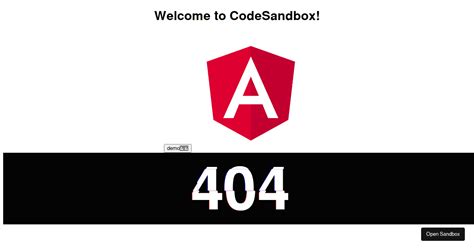 Angular 10 Codesandbox