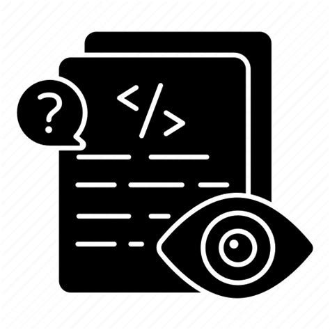 File Format Filetype Extension Document Coding Monitoring Icon