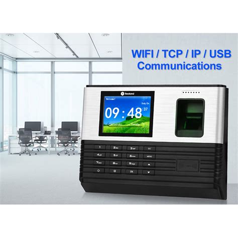 Realand Biometric Fingerprint Time Attendance Support Tcp Ip Network Rfid Card For Office Check