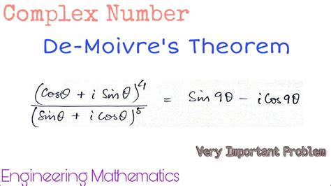 Formule De Moivre Exercices Nombres Complexes Formule De Moivre Et