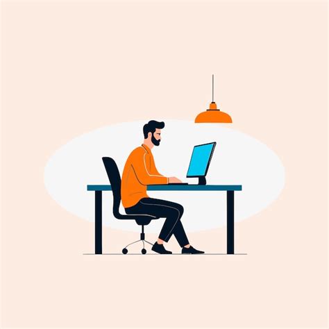 Premium Vector Software Engineer Creating Innovative Solutions