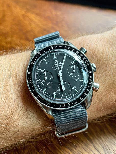 Omega Watch Nato Band Omega Moonswatch On Nato Strap Looks Like