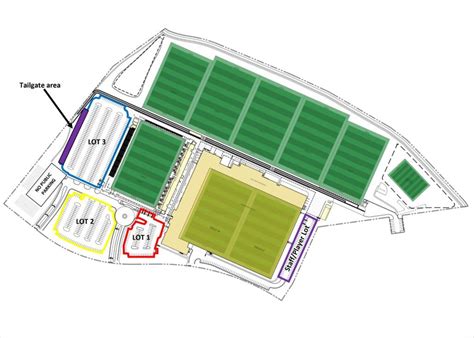 Stadium Maps Zions Bank Training Center