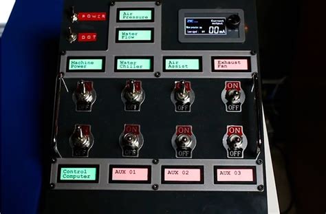 Arduino Based Control Panel Streamlines Laser Cutting Arduino Blog