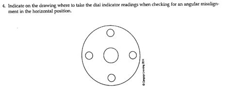 SOLVED Texts Dial Indicator Readings Indicate On The Drawing Where To Take The Dial