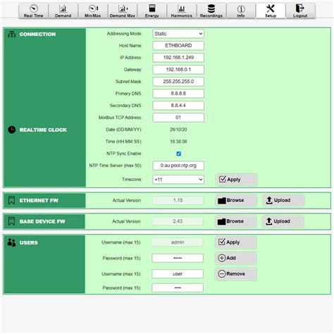 Algodue UPM Multifunction Power Meters