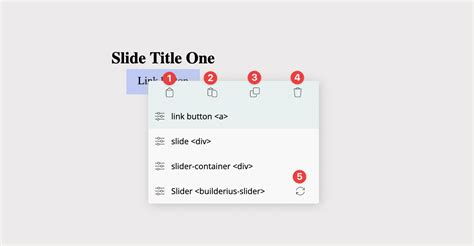 Overlays And Context Menu Builderius Documentation
