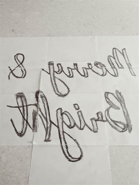 DIY Farmhouse Scroll Sign White Woodgrain