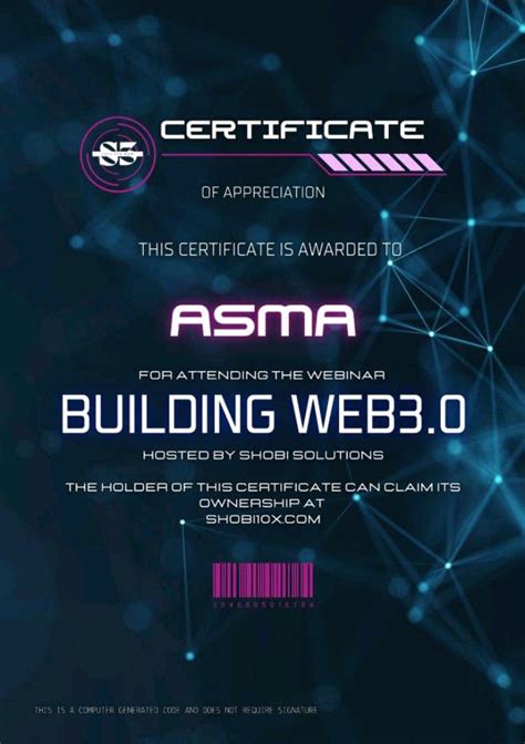 asma aslam on linkedin web3 blockchain decentralization