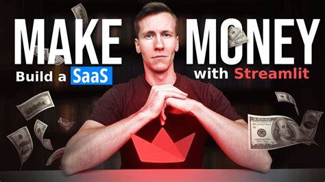 build a saas with streamlit youtube