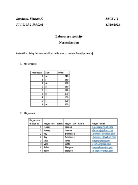 Icc 0105 2 Im Lec Normalization Sundiam Pdf