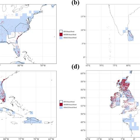 Flood Inundation Information Recorded By The Dfo Dark Blue Polygon Download Scientific