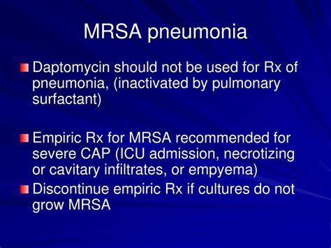Ppt Outpatient And Inpatient Mrsa The New Idsa Guidelines Powerpoint Presentation Id 3099173