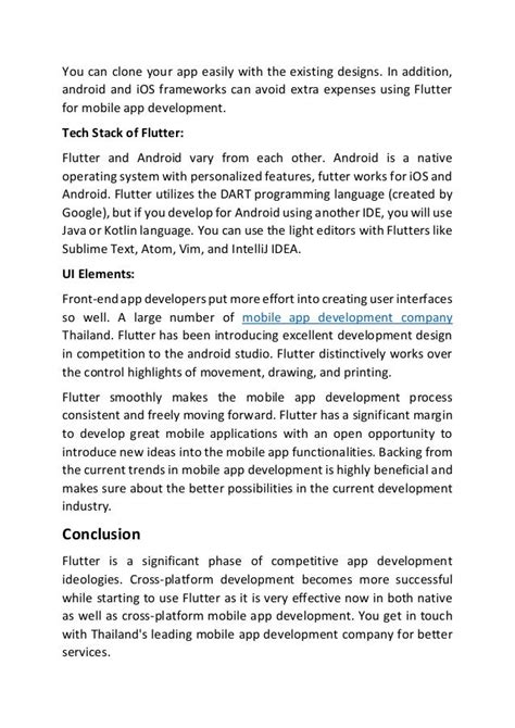 how does flutter become the better option for mobile app development
