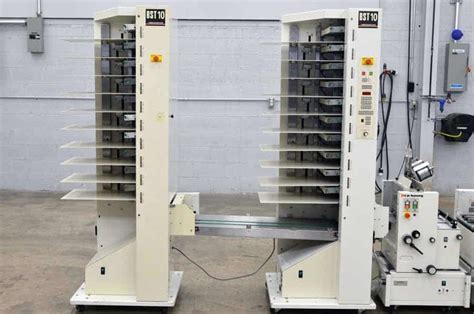 Bourg Bst 10 Two Tower Collator With Booklet Maker Boggs Equipment