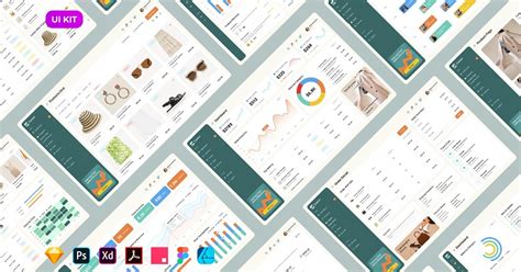 sales analytics dashboard light ui ux and ui kits websites ft