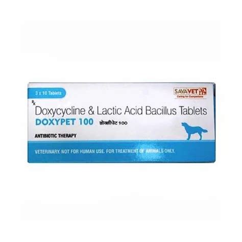Doxypet 100mg Tablet Packaging Size 10X10 At 120 Box In Nagpur ID 2853387134055