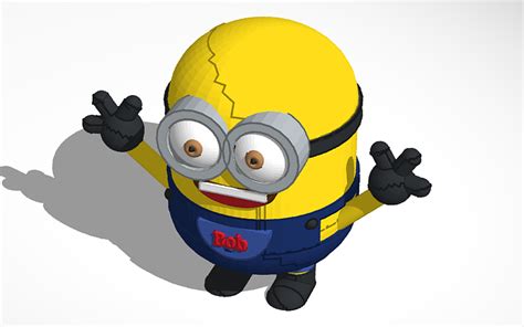 3d Design Minion Tinkercad
