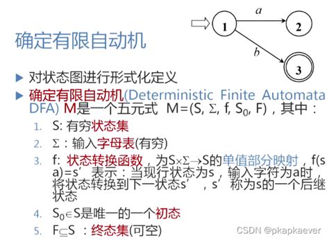 编译原理正规集和正规式有限自动机 Csdn博客