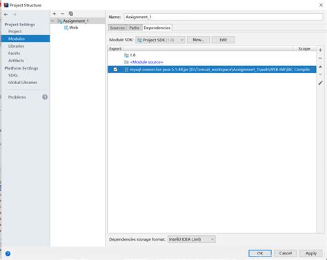 Idea Javaee项目使用jdbc连接mysql数据库jre和jdbc Csdn博客