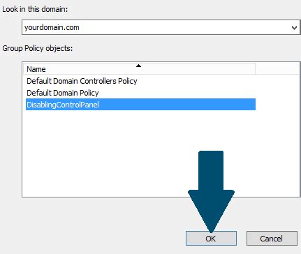 How To Disable Control Panel Using Group Policies In Active Directory On Windows Server R