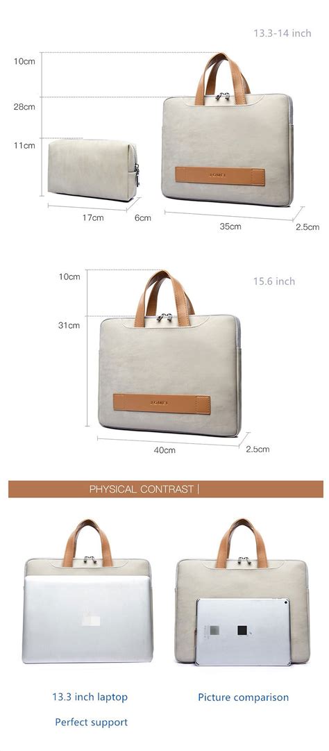 Cases Bags Size Color Pink Inch Inch Portable Laptop Bag Waterproof Pu