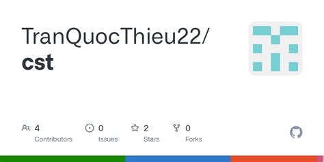 Github Tranquocthieu22cst