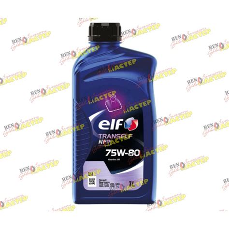 Масло трансмиссионное (полусинтетическое) ELF TRANSELF NFP 75W80 ...