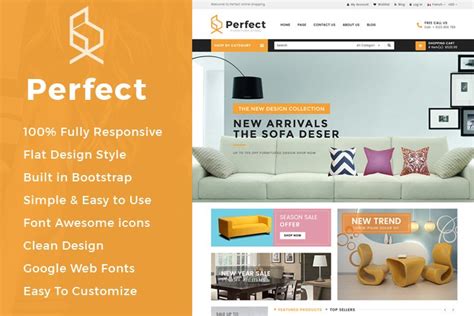 Perfect Responsive Ecommerce Html5 Template