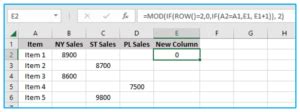 How To Shade Or Color Alternate Rows In Excel