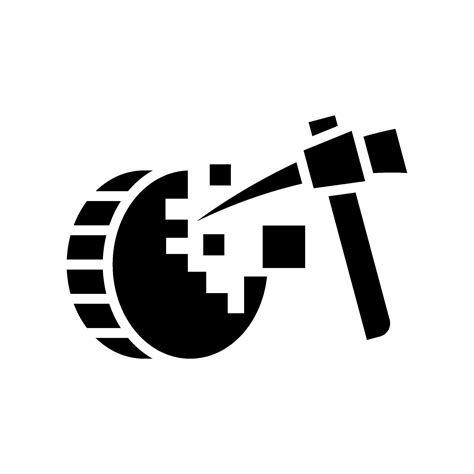 Mining Icon Vector Symbol Design Illustration 26196879 Vector Art At