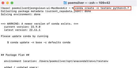 [파이썬으로 딥러닝 구현하기] 2 개발환경구축 방법1 Anaconda 가상환경 만들기 Tensorflow 설치하기